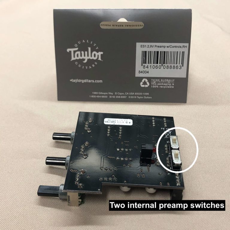 Taylor Guitars Expression System - Calico Guitarworks