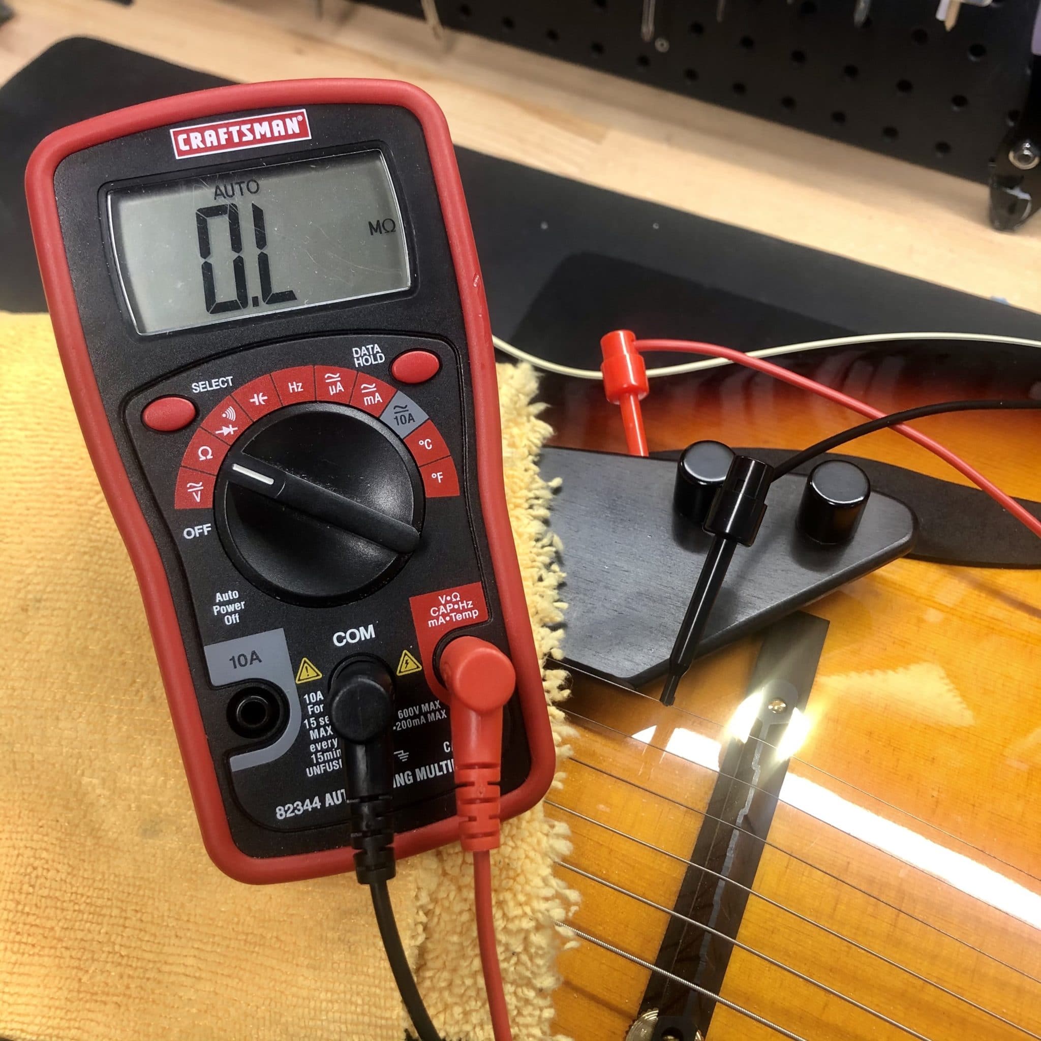 Electric Guitar String Ground - Calico Guitarworks