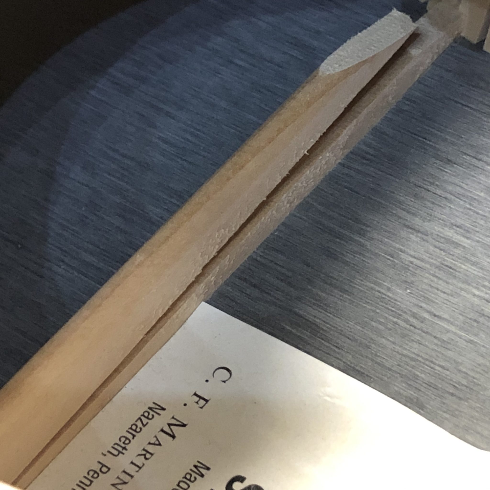 Acoustic Guitar Bracing Repairs - Calico Guitarworks