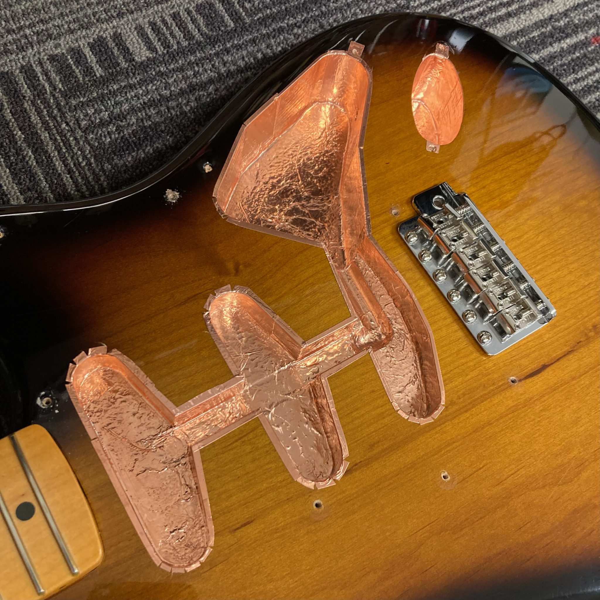 Shielding an Electric Guitar - Calico Guitarworks