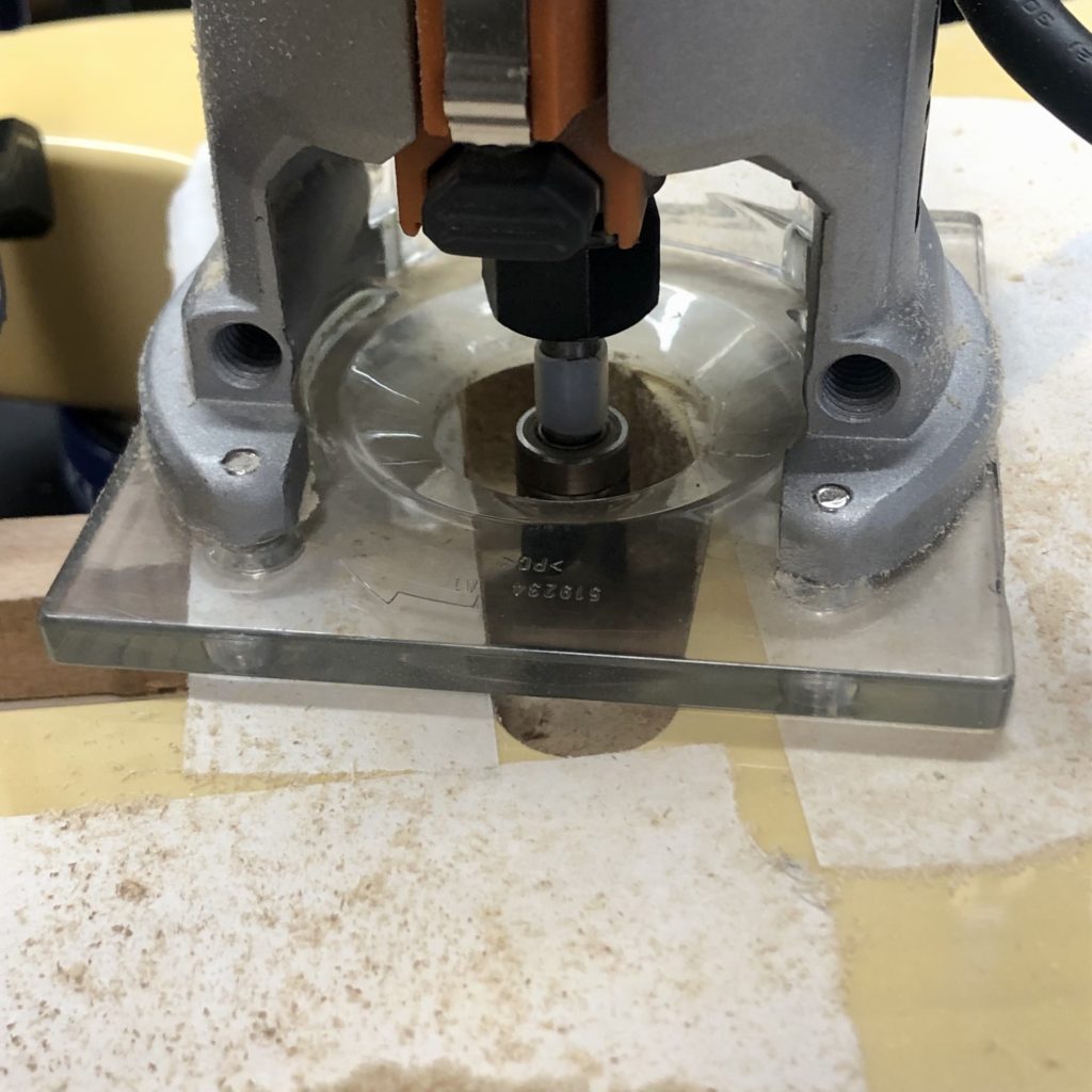 Routing Guitar Bodies For Electronics Installation - Calico Guitarworks