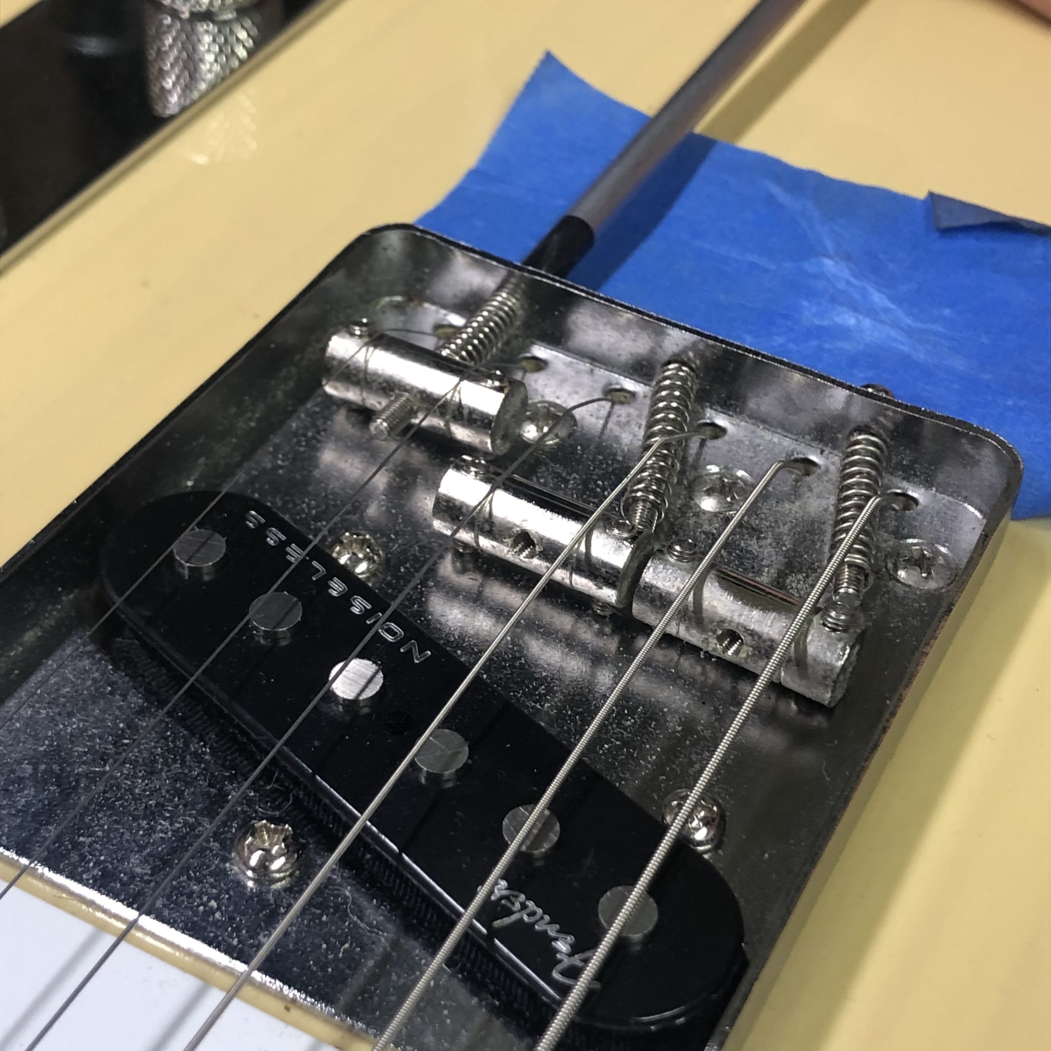 Telecaster 3 Barrel Saddle Upgrades - Calico Guitarworks